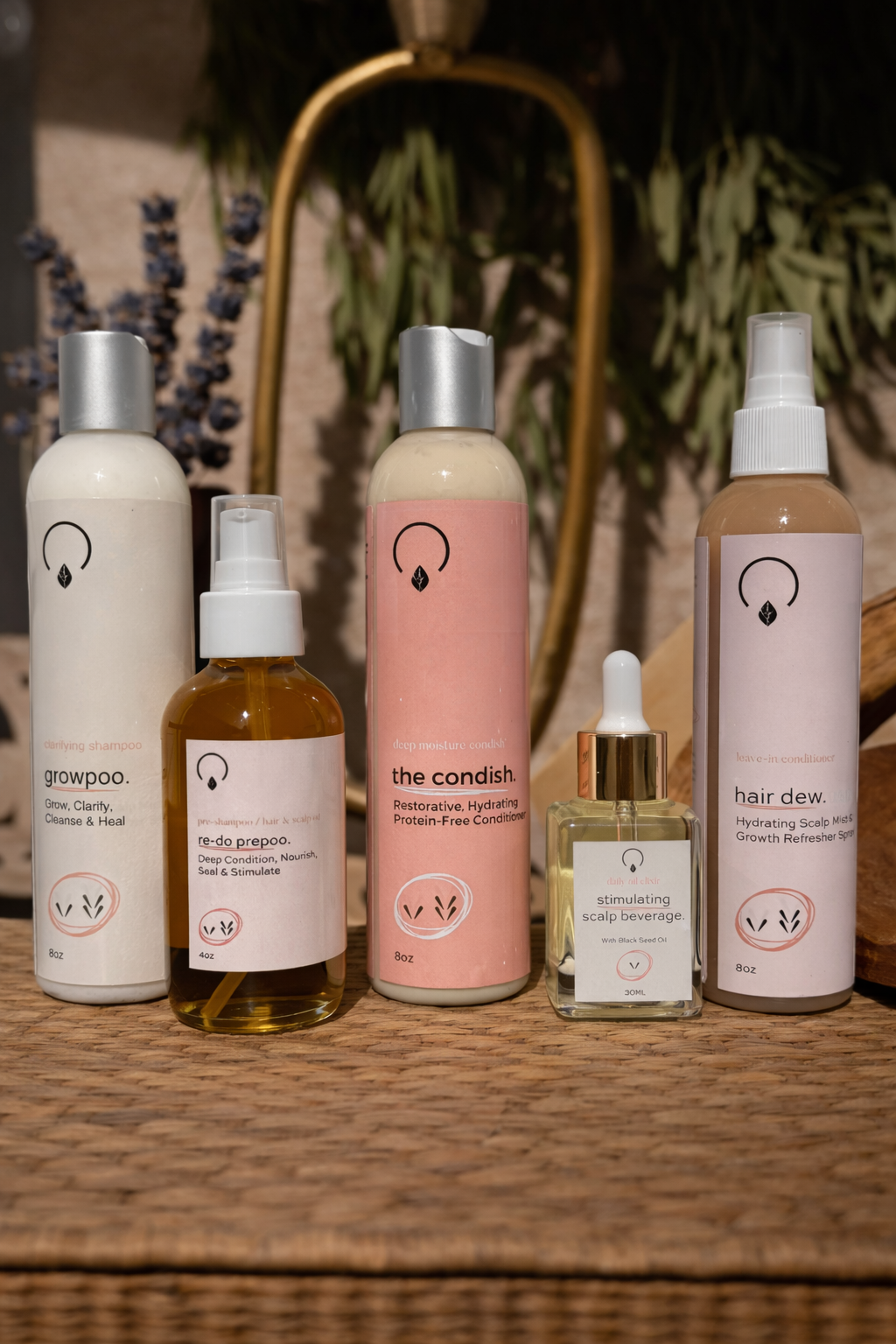 Low Porosity Hair Growth Bundle - Complete 5-Product Platinum System ...