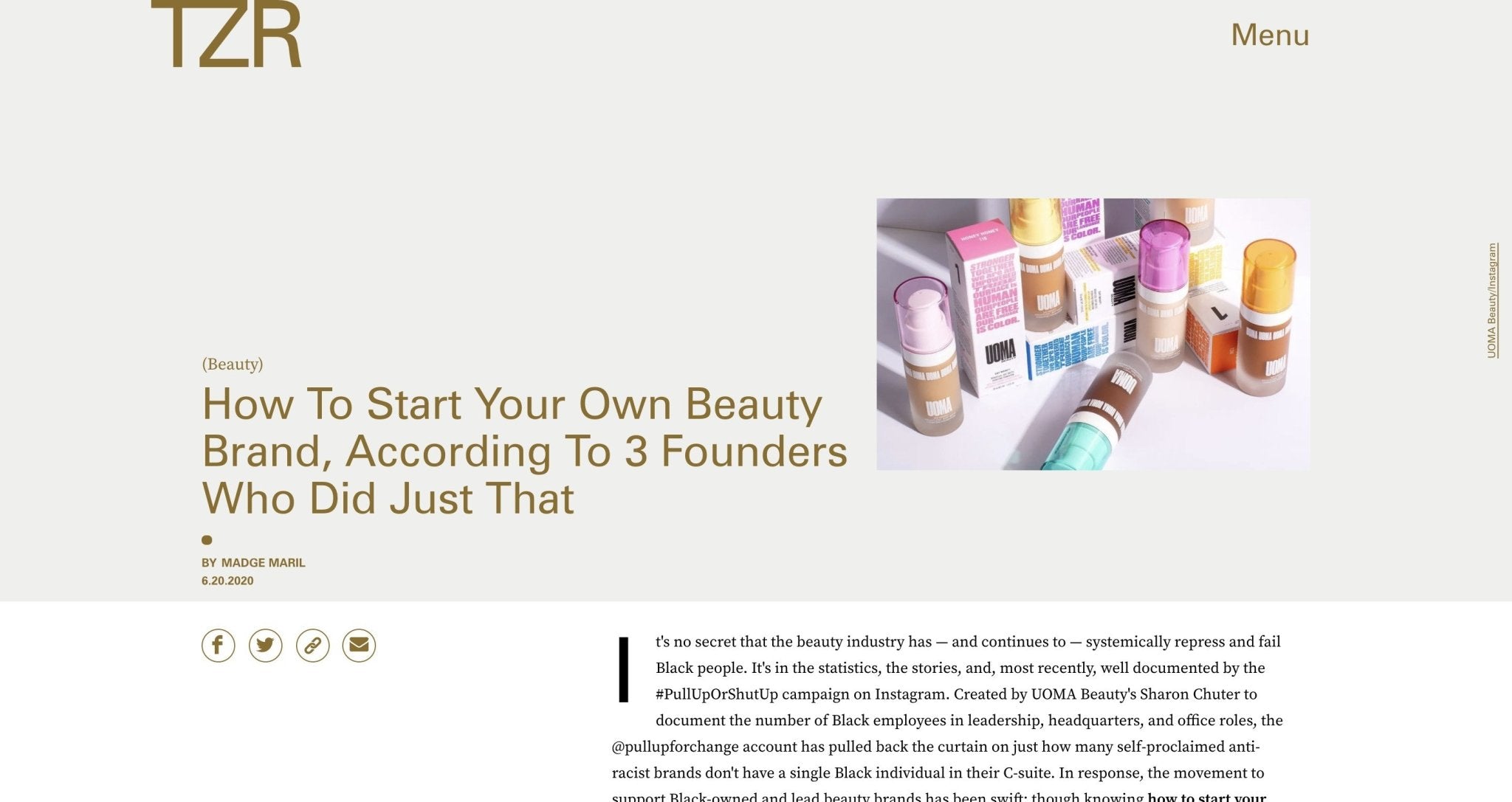 The Zoe Report – OrganiGrowHairCo