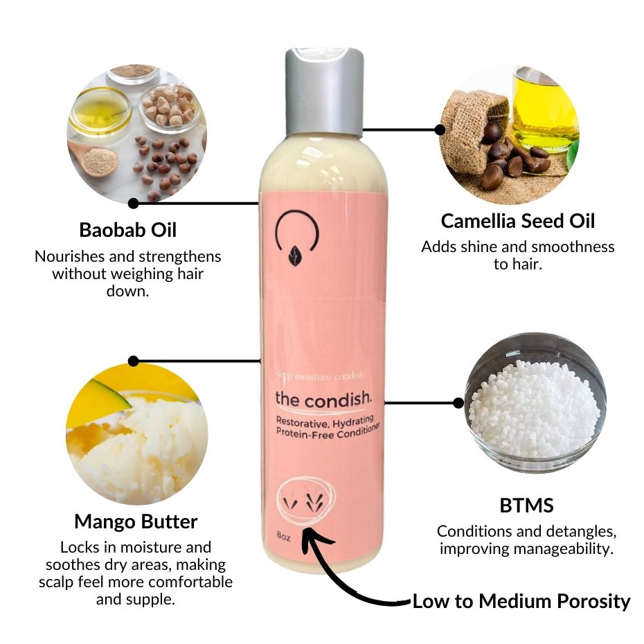 Protein Free Conditioner for Low Porosity Hair | The Condish ...