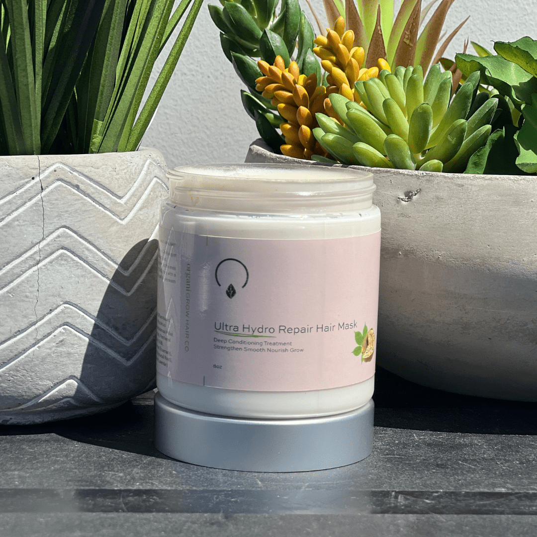 Ultra Hydro Repair Hair Mask - Deep Conditioner | OrganiGrow ...