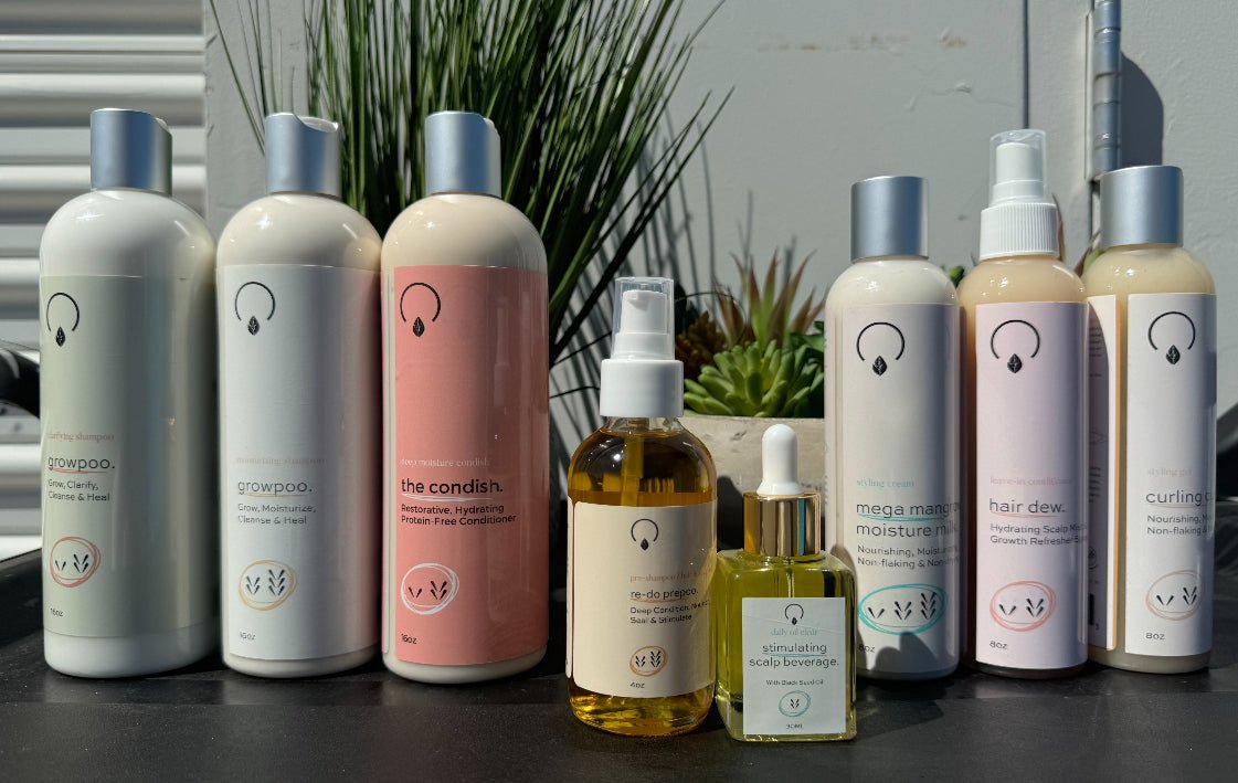 Medium Porosity Hair Growth Bundle - Complete 8-Product System ...