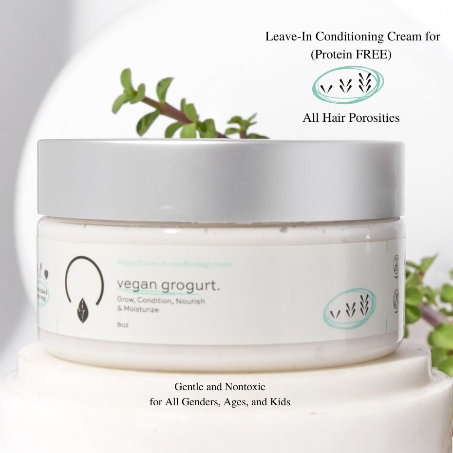 Vegan GroGurt Leave-In Conditioner - Protein Free | OrganiGrow ...