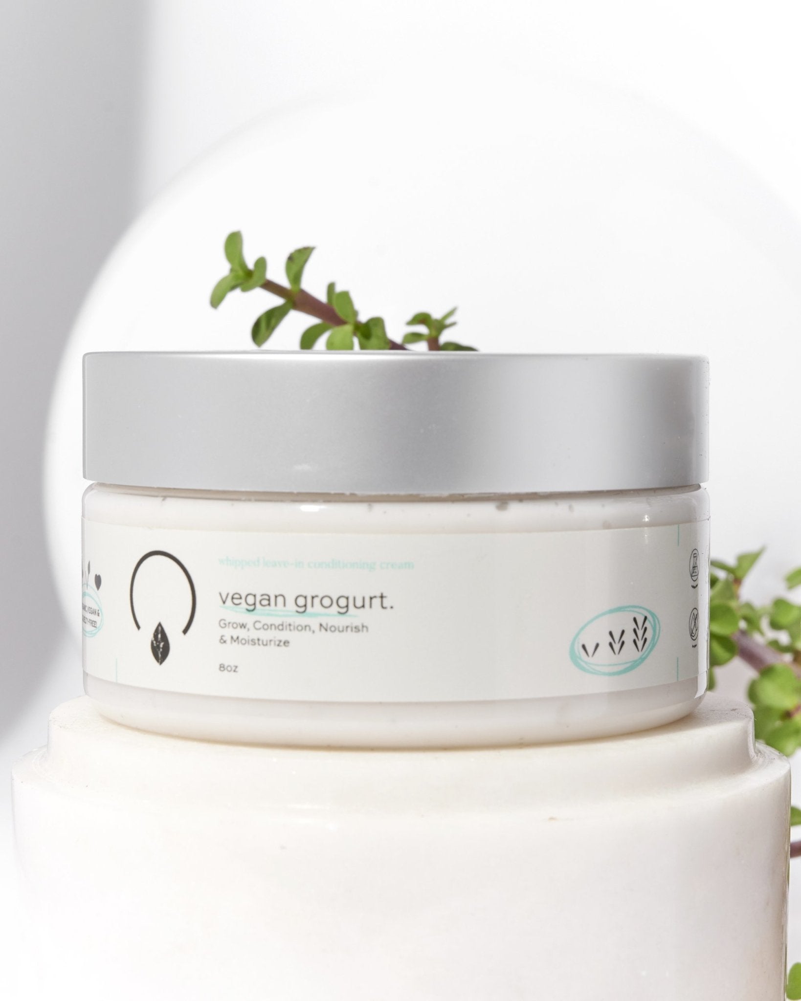 Vegan GroGurt Leave-In Conditioner - Protein Free | OrganiGrow ...